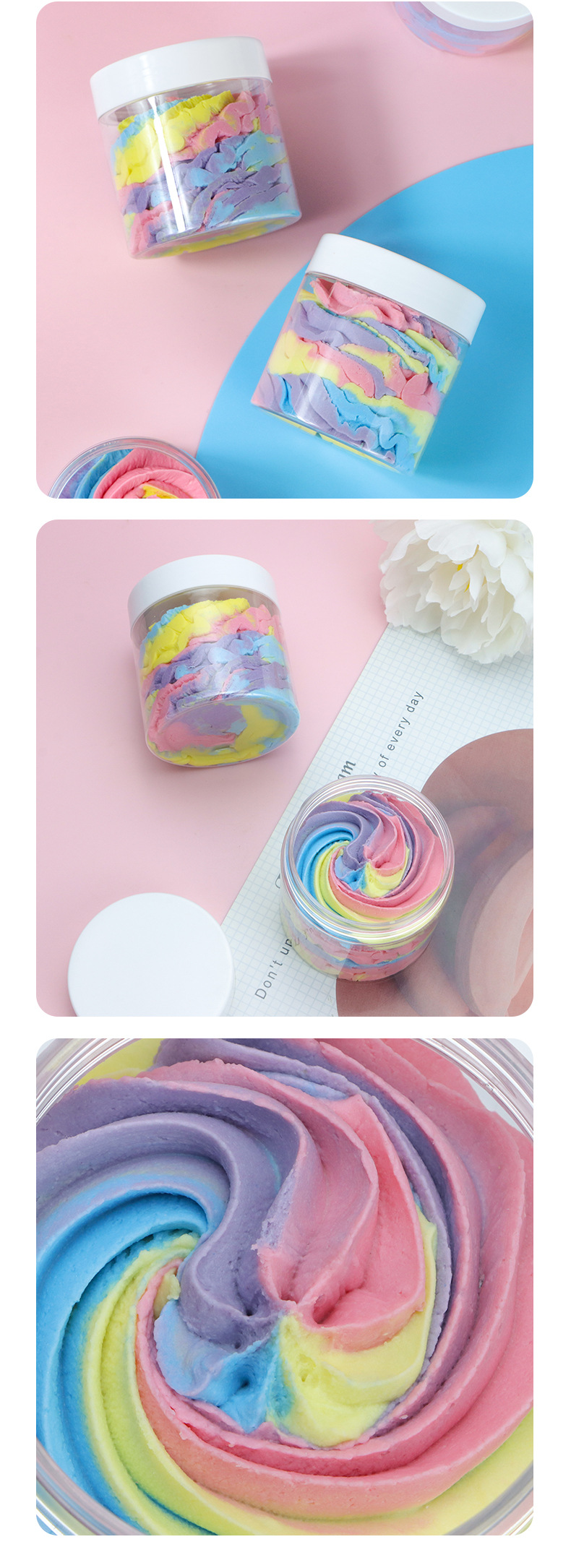 Whipped Cream Soap 190g - Unicorn - Colour Zone Cosmetics