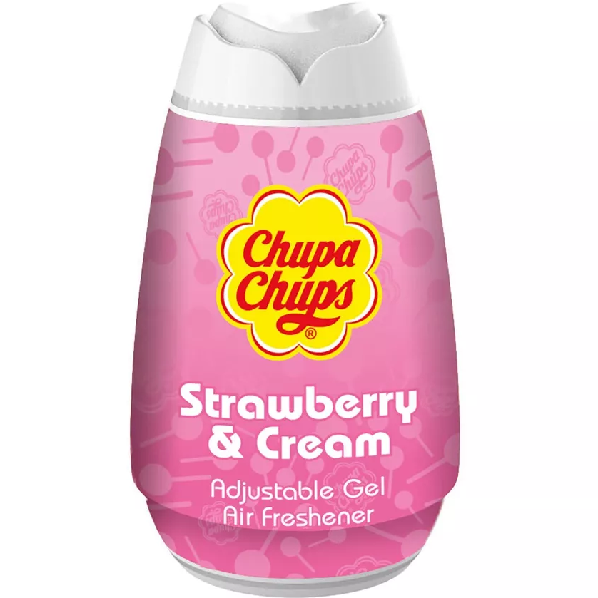 Chupa Chups Gel Air Freshener 150g - Strawberry and Cream - Colour Zone ...
