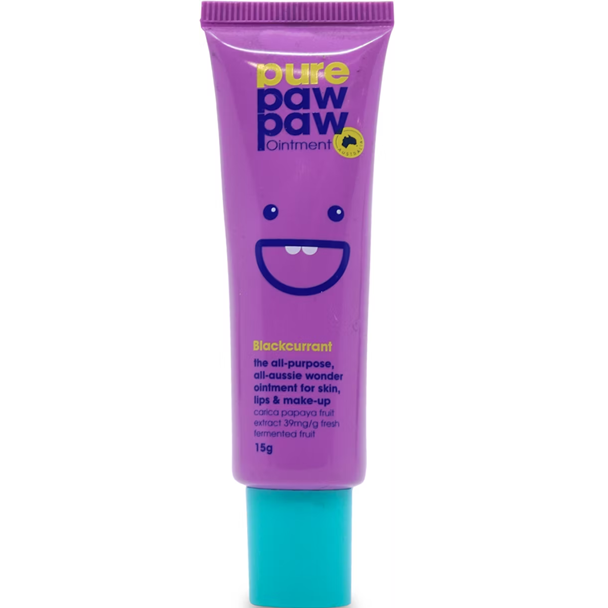Pure Paw Paw Blackcurrant Ointment for Lips and Skin 15g - Colour Zone ...