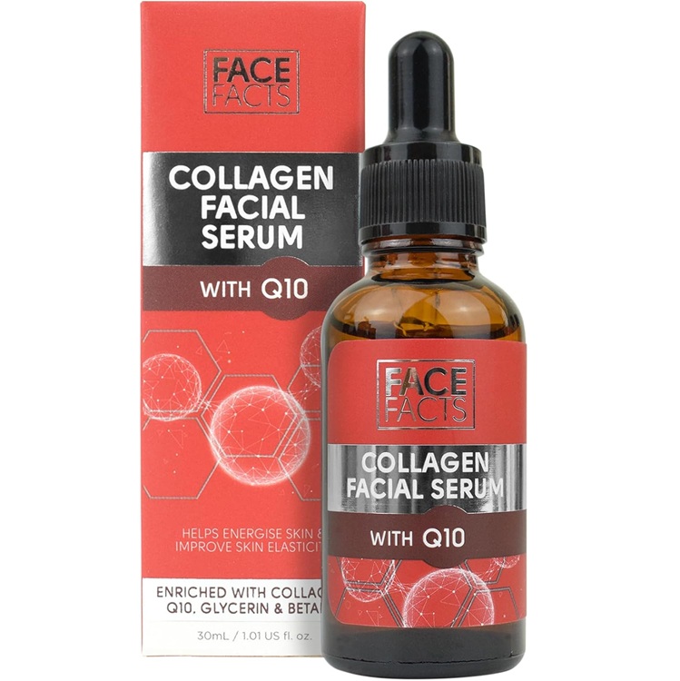 Face Facts Collagen Facial Serum with Q10 Firm + Revitalise 30ml ...