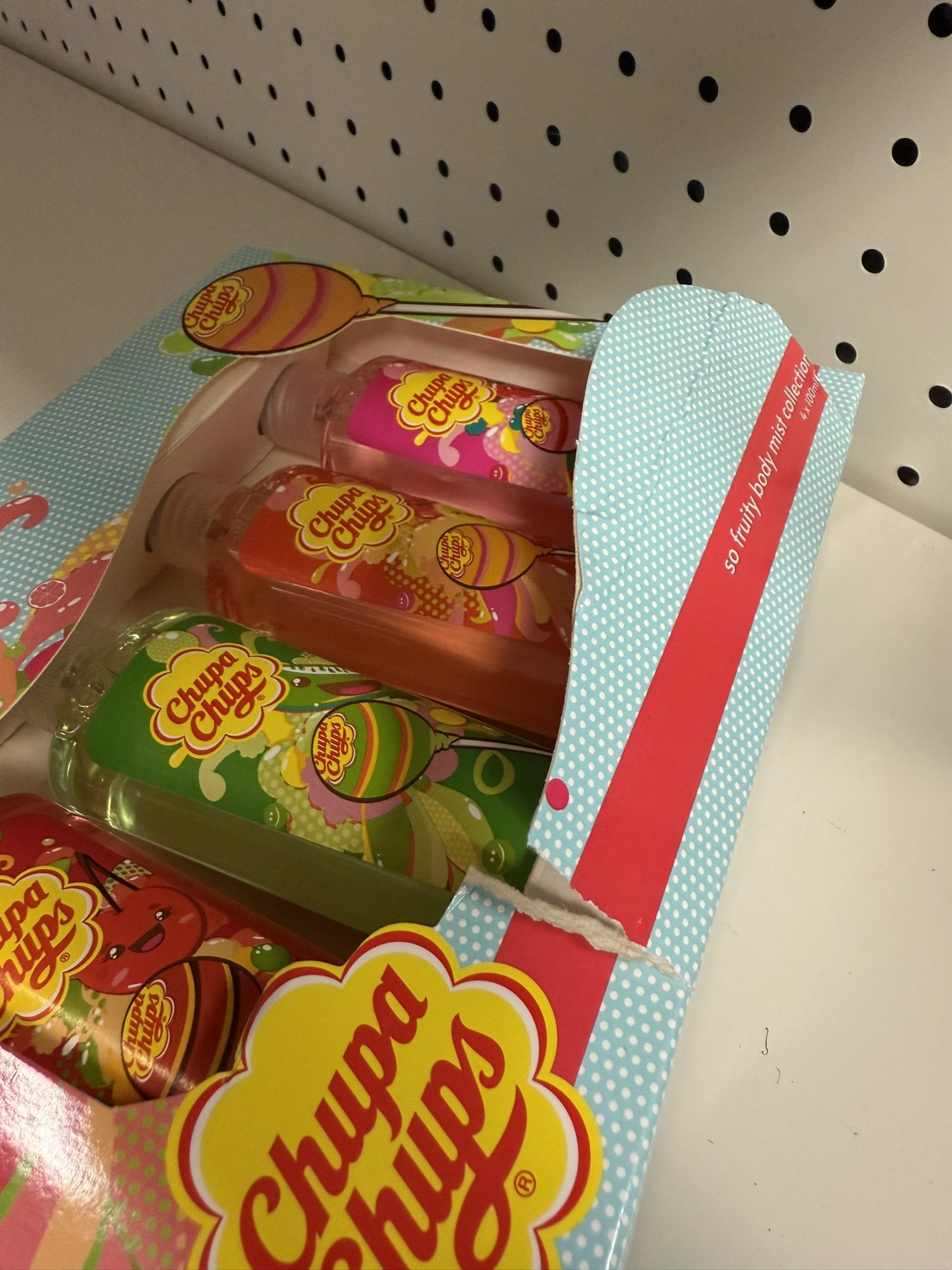 Chupa Chups 4 x 100ml Body Mist Gift Set (defective packaging) - Colour ...